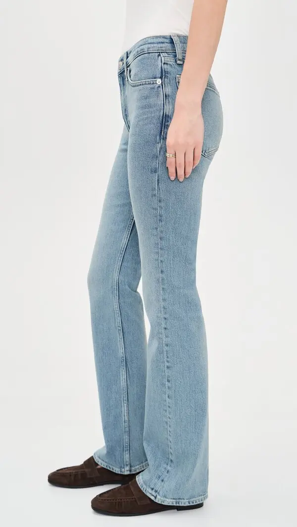 Rag & Bone Peyton Mr Full Length Bootcut Jeans - Everglade