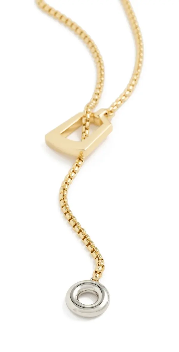 Demarson Tina Layered Necklace - Two-tone