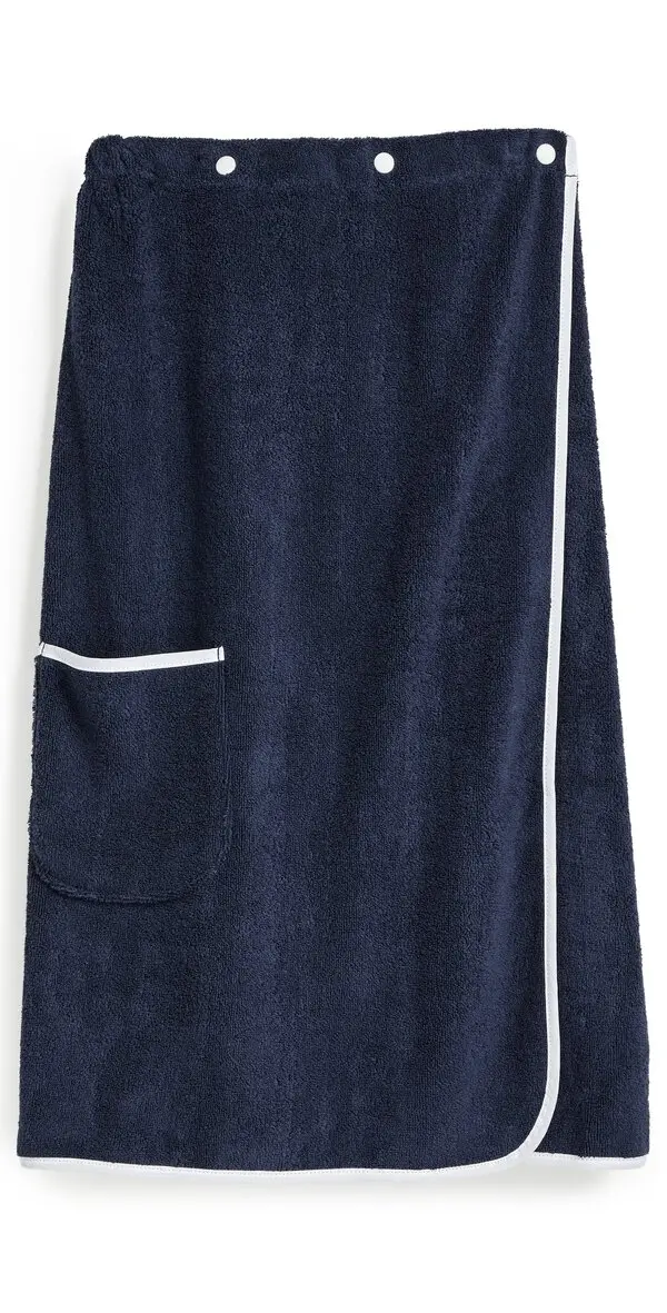 WEEZIE Towel Wrap - Navy