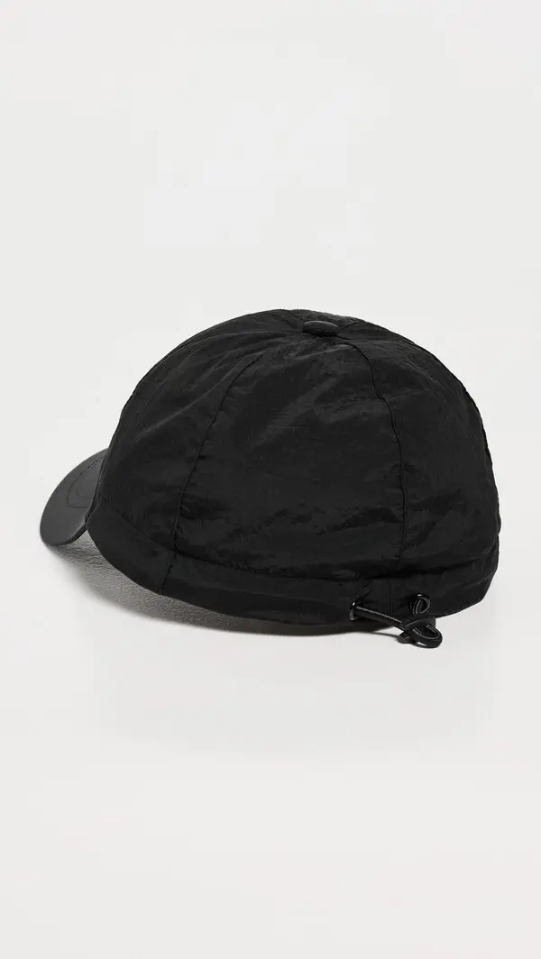 Stone Island Nylon Baseball Cap - Black