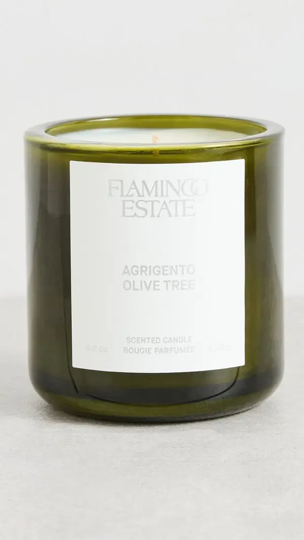 FLAMINGO ESTATE Ancient Agrigento Olive Tree Candle