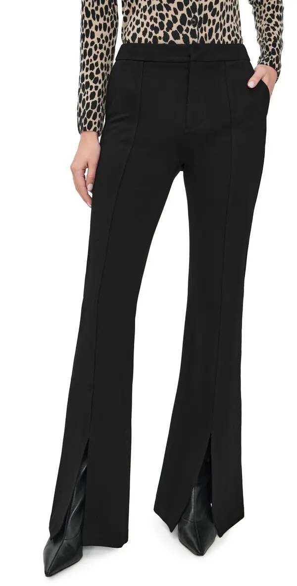 Paige Ponte Sofia Pants - Black