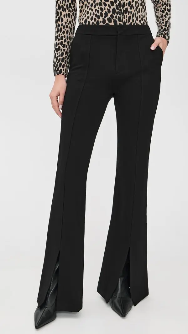 Paige Ponte Sofia Pants - Black