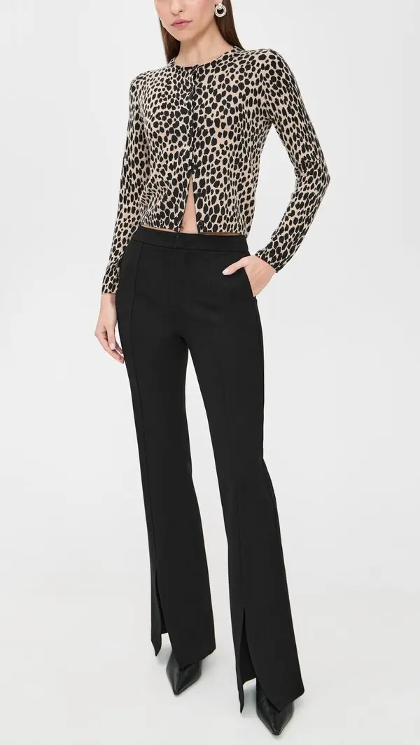 Paige Ponte Sofia Pants - Black