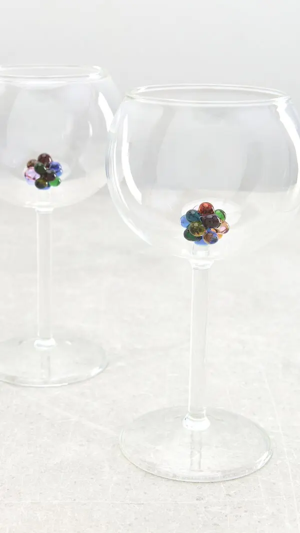 FAZEEK Bloom Wine Glasses Set Of 2