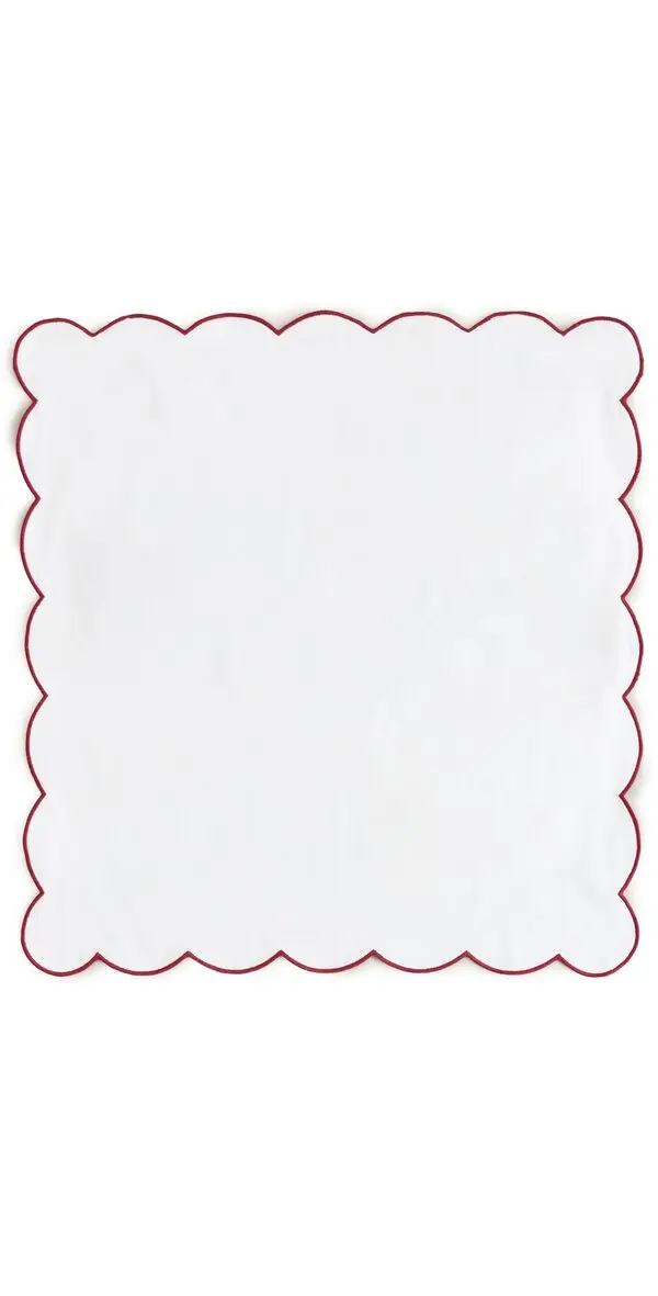 WEEZIE Dinner Napkin - Cranberry