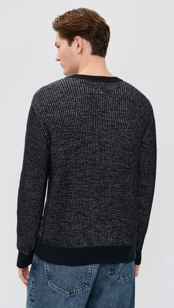Rag & Bone Simon Marl Crew - Nvymt