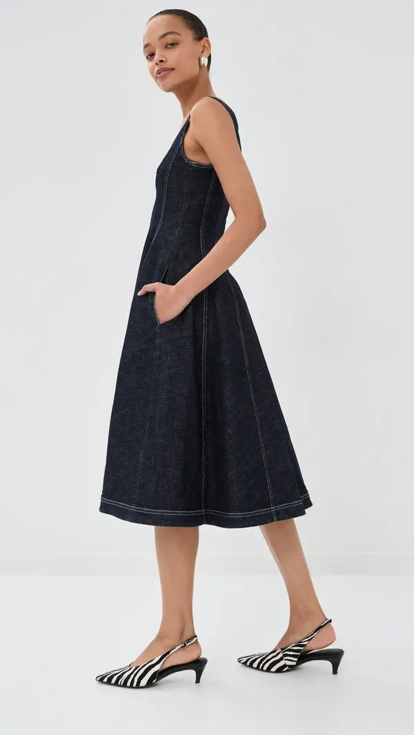 Marni Midi-length Denim Dress