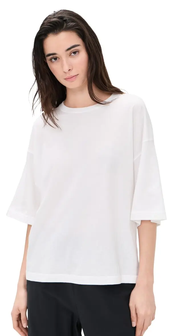 Free People Perfect Oversized Tee - Ivory