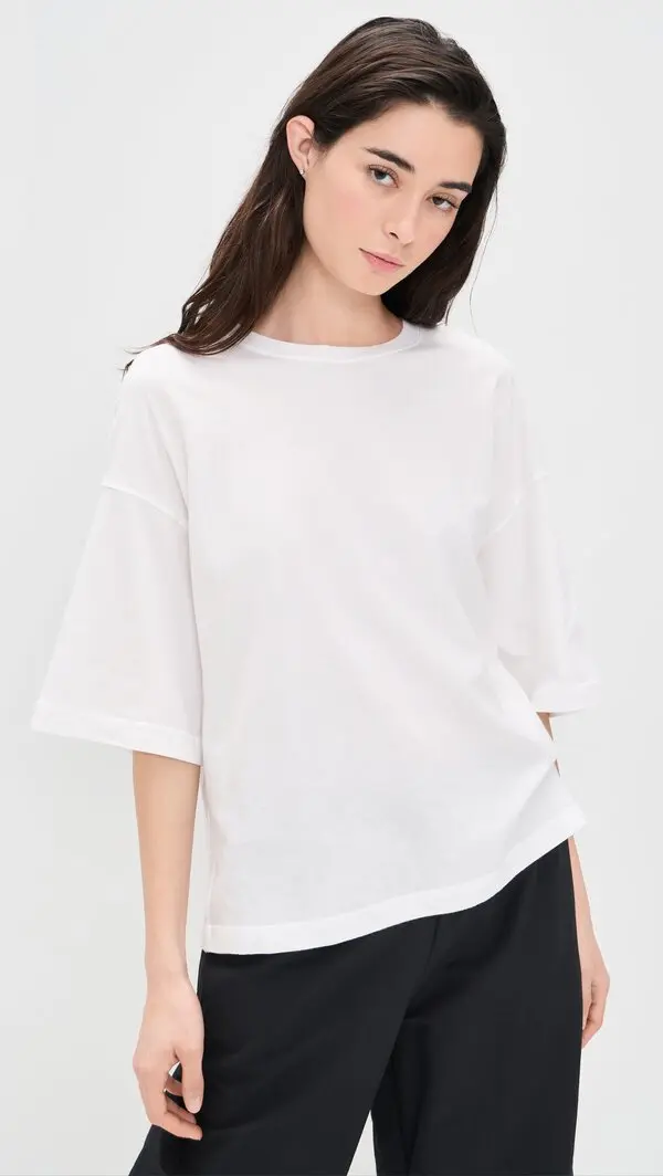 Free People Perfect Oversized Tee - Ivory