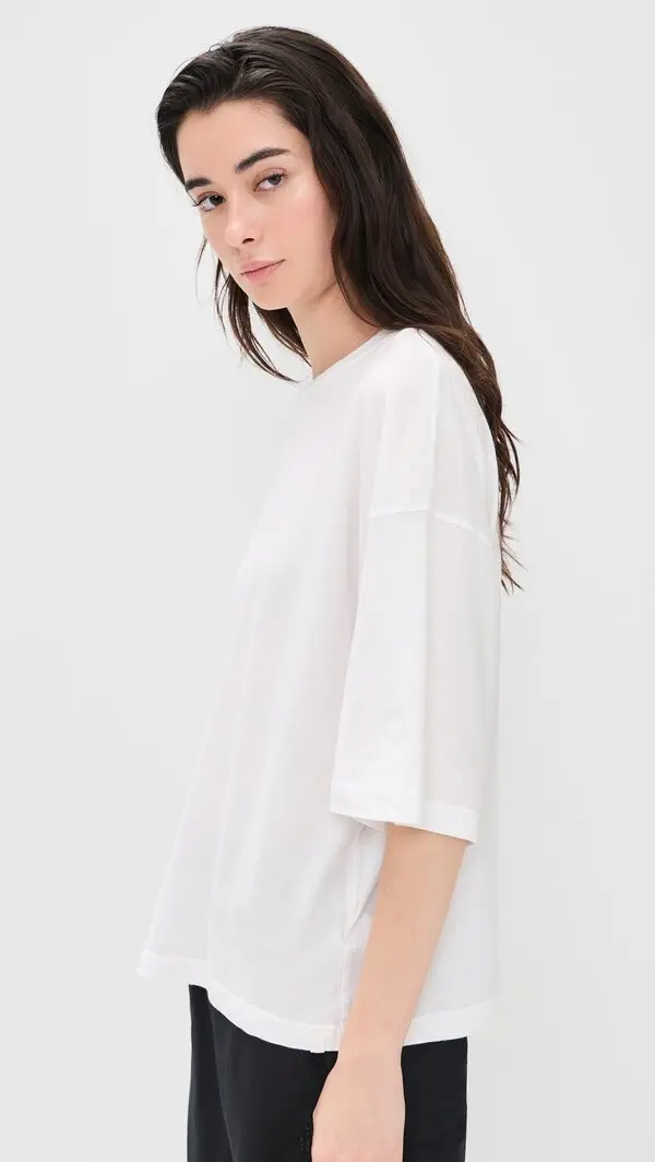 Free People Perfect Oversized Tee - Ivory