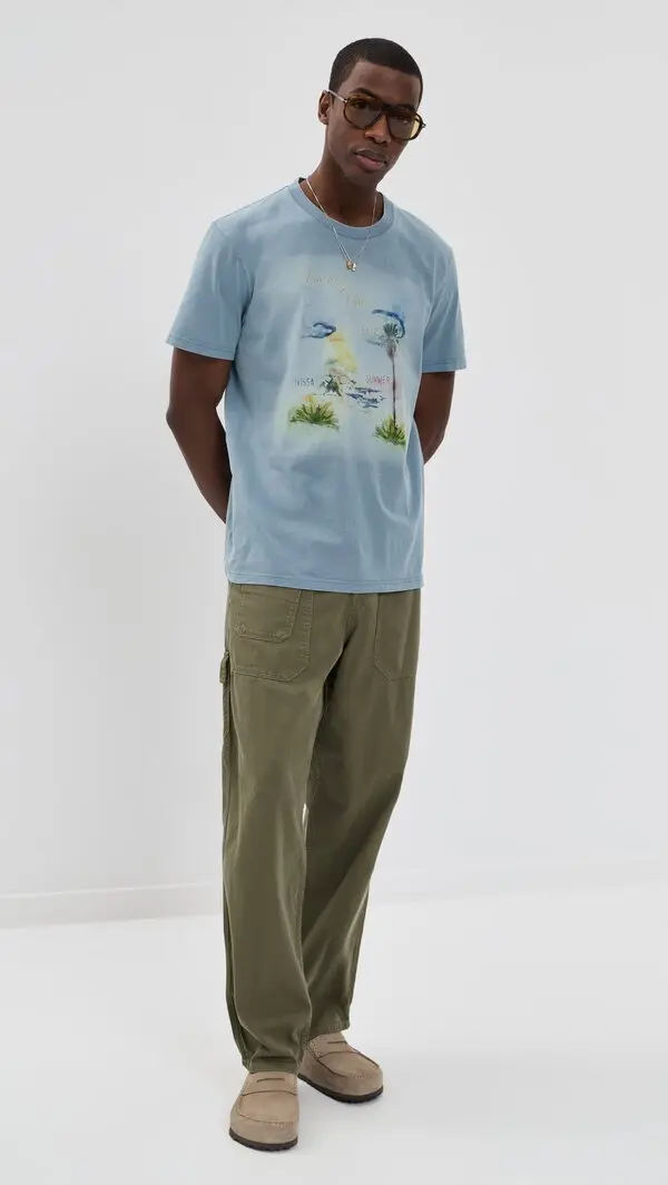 Isabel Marant Étoile Honore Costa Tee - Blue