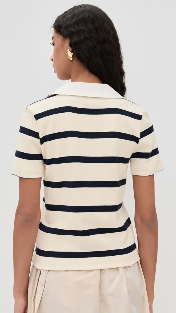 Tanya Taylor Melanie Striped Top