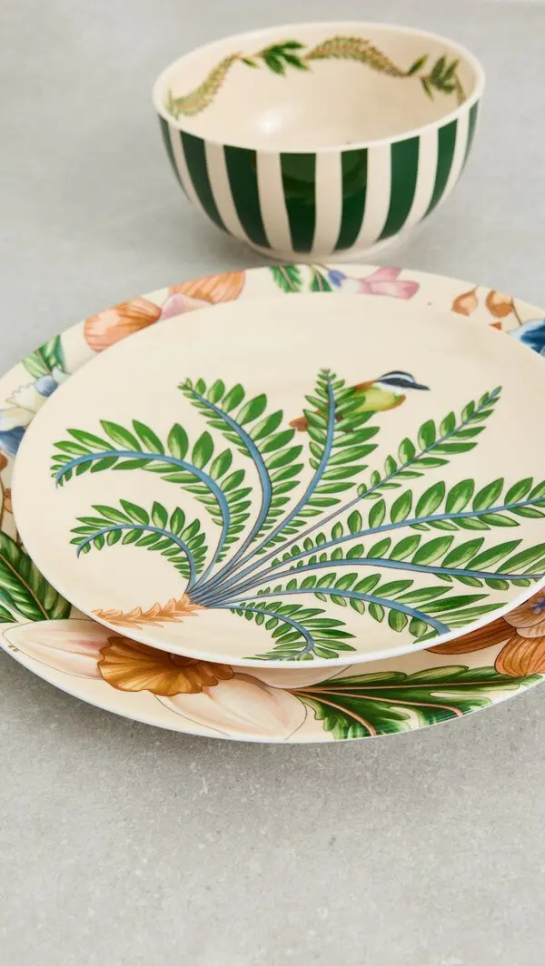 Farm Rio Floral Dessert Plates Set Of 2