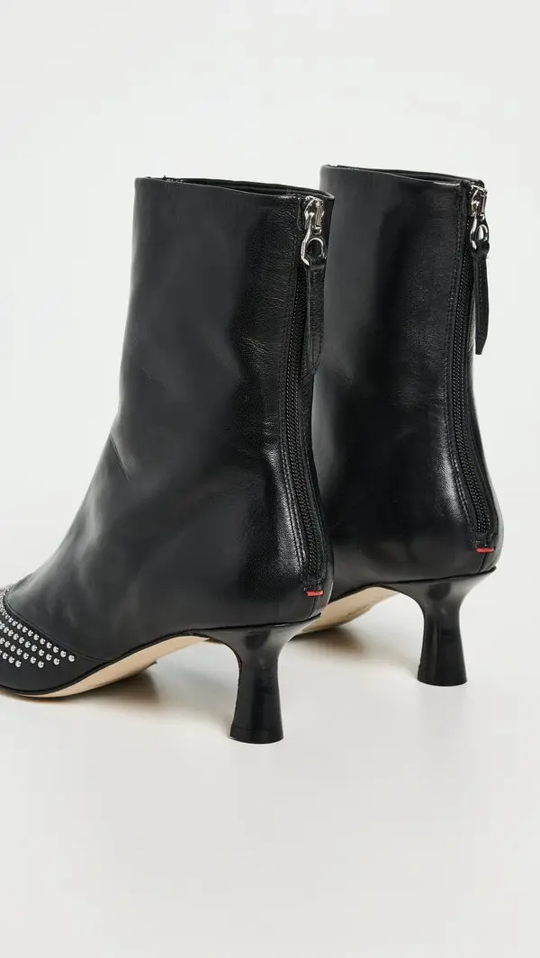 AeydĒ Sila Mini Studs Nappa Leather Booties