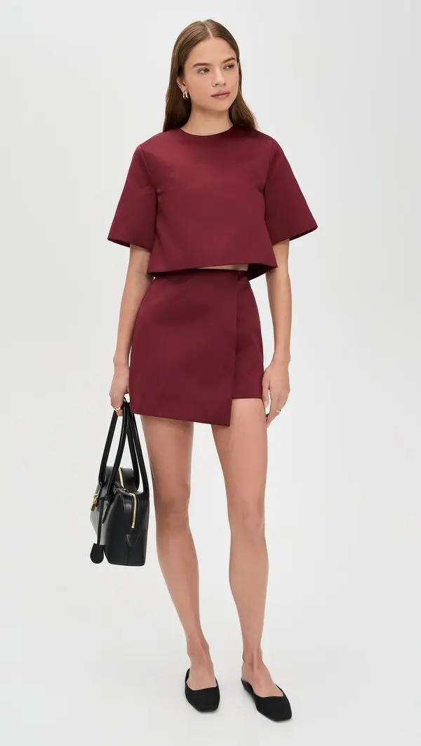 BY MALENE BIRGER Hania Top - Cabernet