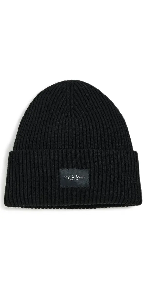 Rag & Bone Blake Beanie - Black