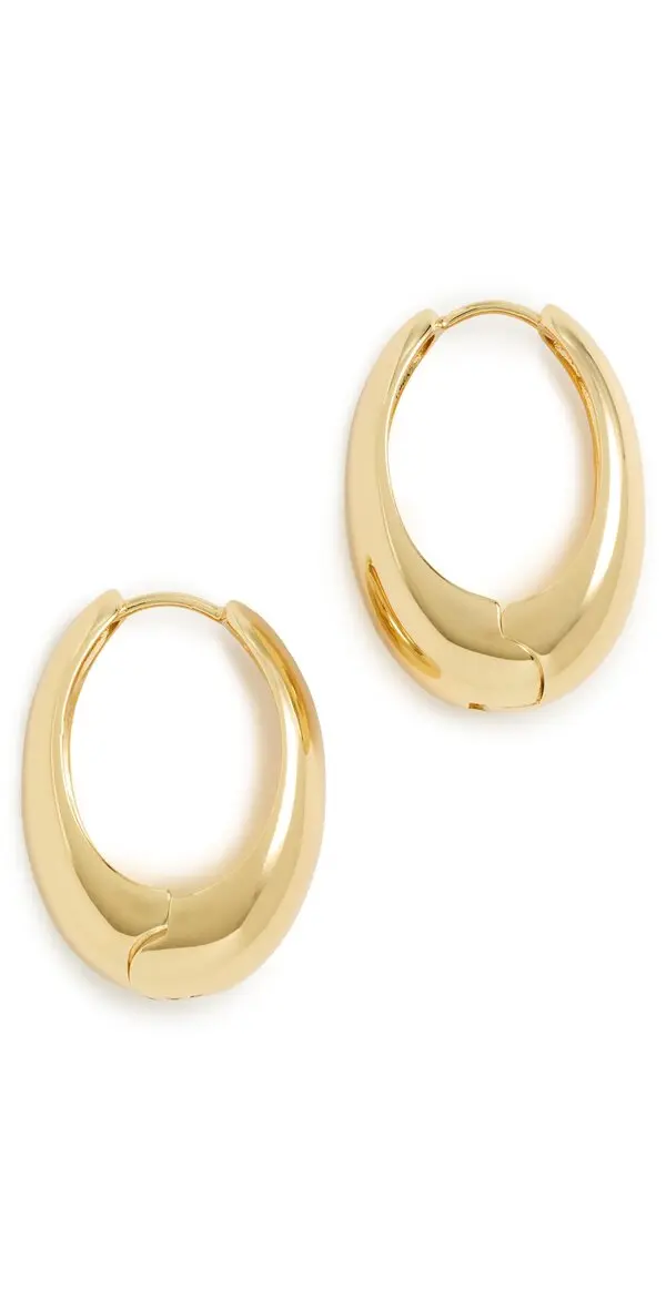 Shashi Cameron Hoop Earrings - Gold