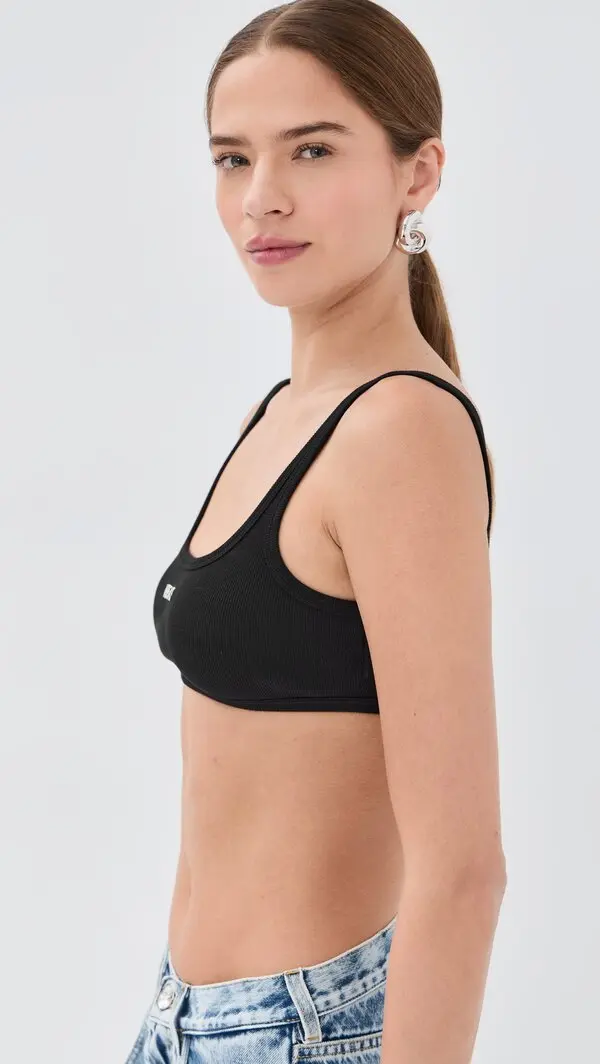 Versace Bio Cotton Rib Bra