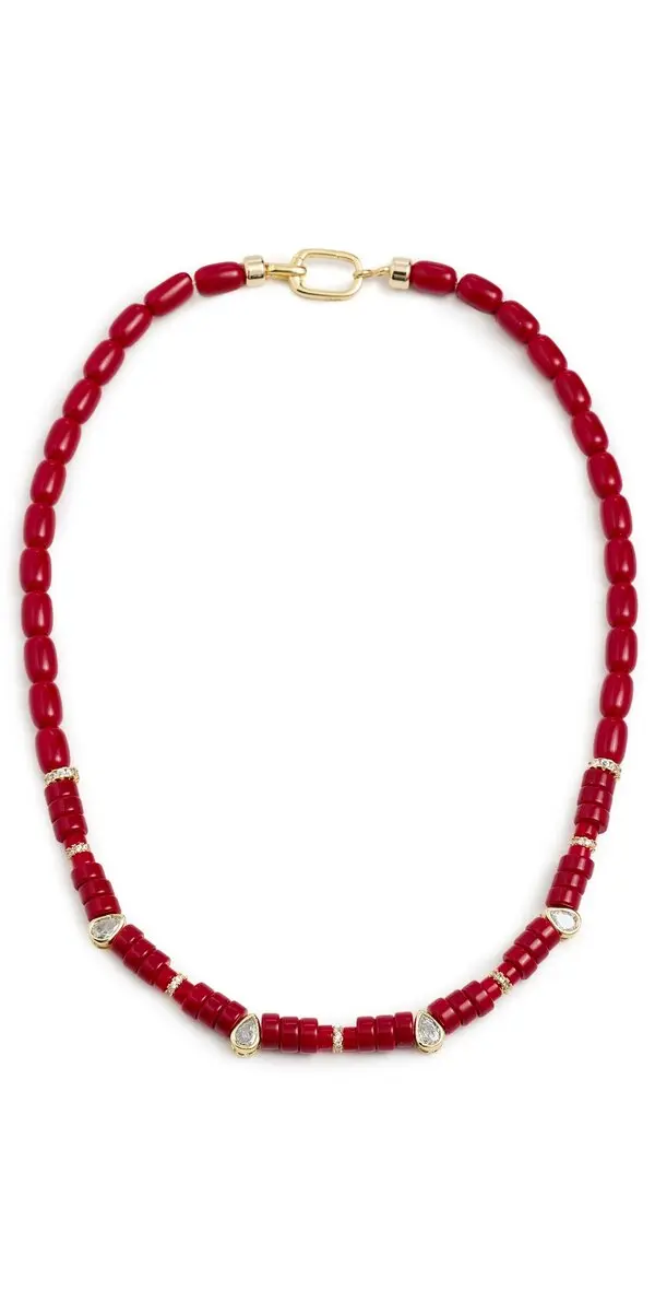 MARTHA CALVO Alba Necklace - Red