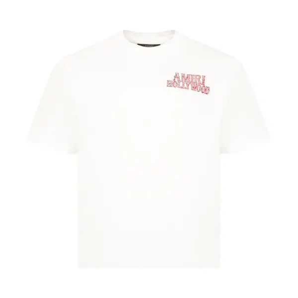 Amiri Hollywood City Tee - White
