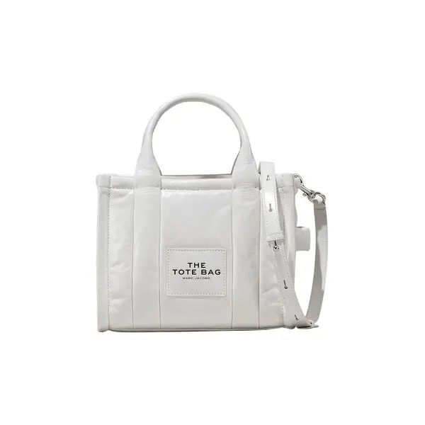 Marc Jacobs Shiny Crinkle Leather Small Tote