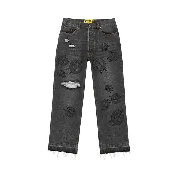 GODSPEED Scattered Gs Logo Denim - Black