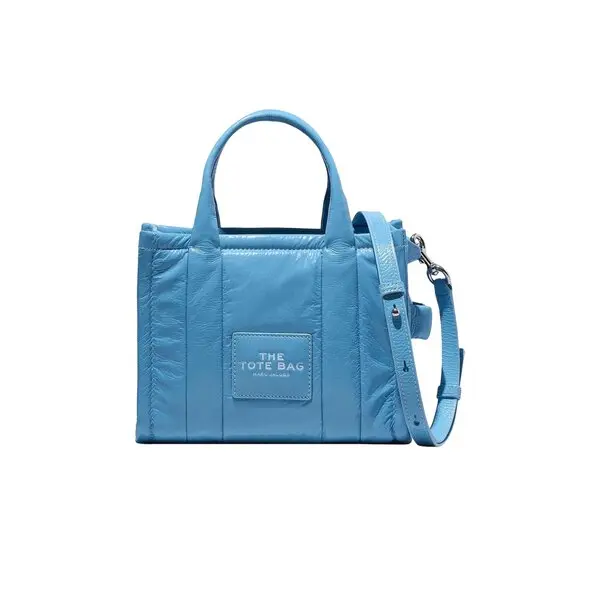 Marc Jacobs Small Leather Tote Bag - Blue