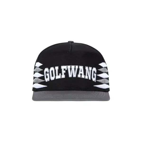 GOLF WANG Academy 5 Panel Cap - Black