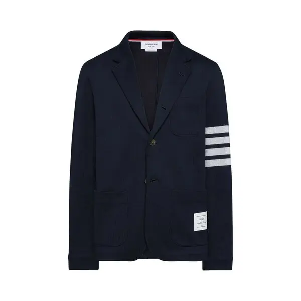Thom Browne Double Face Knit Sack Jacket