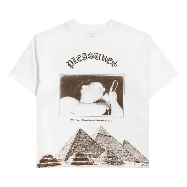 PLEASURES Elevation Heavyweight T-shirt - White