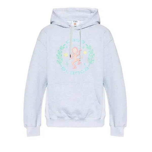 Casablanca Printed Hooded Sweatshirt