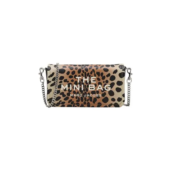 Marc Jacobs Cheetah Leather Items Mini Bag