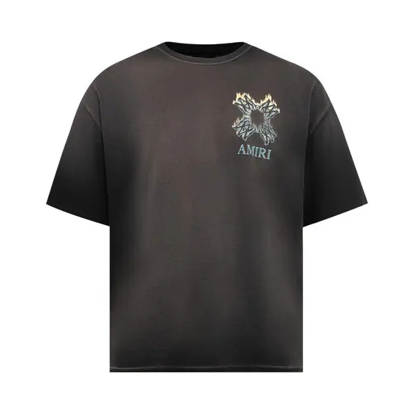 Amiri Ma Quad Flames Tee