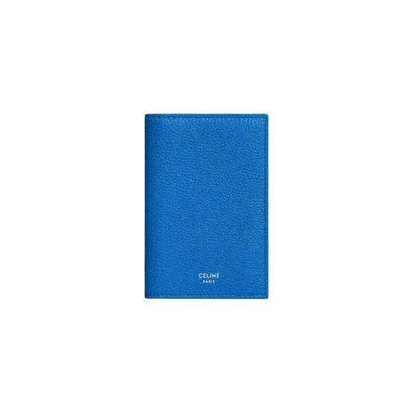 Celine Vertical Card Holder 'ultra - Blue