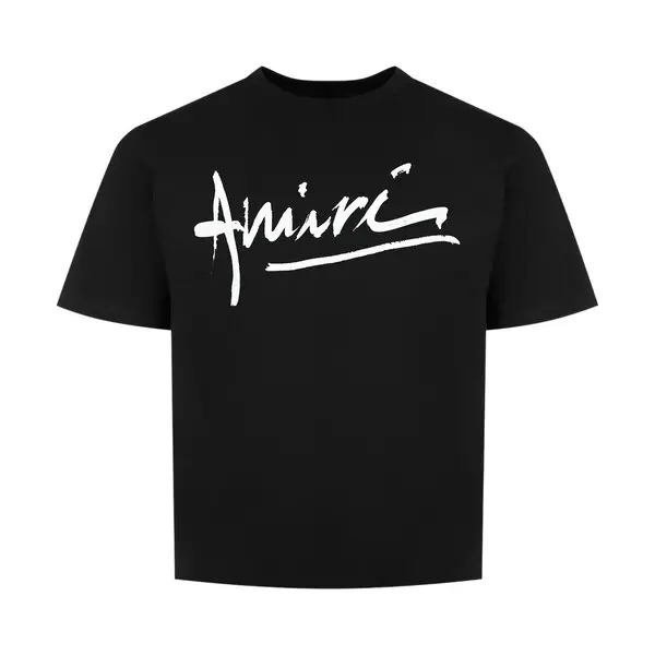 Amiri Script Tee - Black