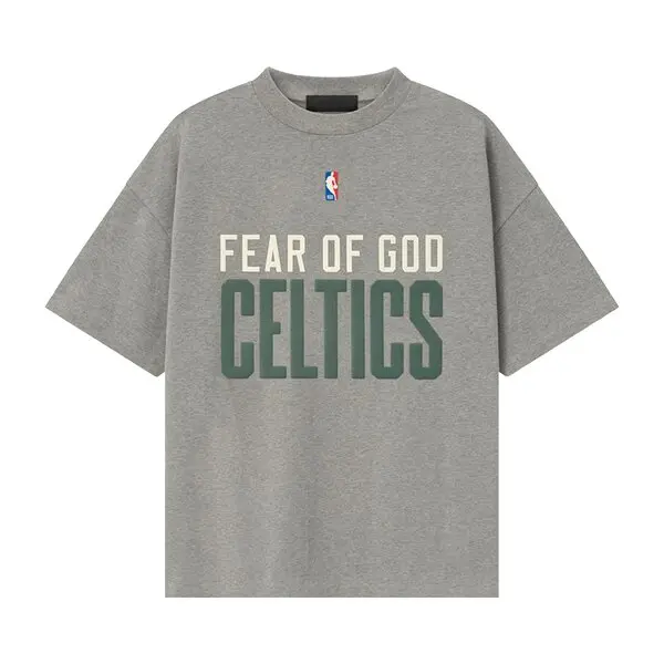 Fear Of God X Nba Celtics 90's Tee - Grey