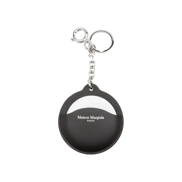 MAISON MARGIELA Circle Keyring - Black
