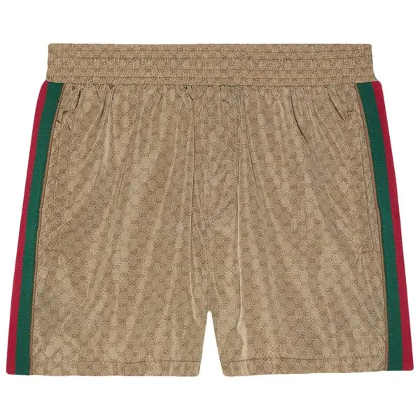 Gucci Swim Short - Brown