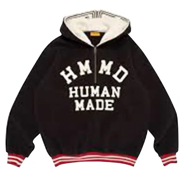 HUMAN MADE Half Zip Fleece Pullover