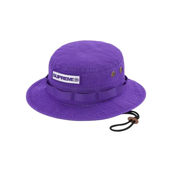 Supreme Reflective Patch Boonie - Purple