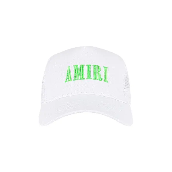 Amiri Core Logo Trucker Cap - White