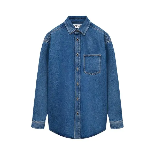 Loewe Anagram Denim Overshirt