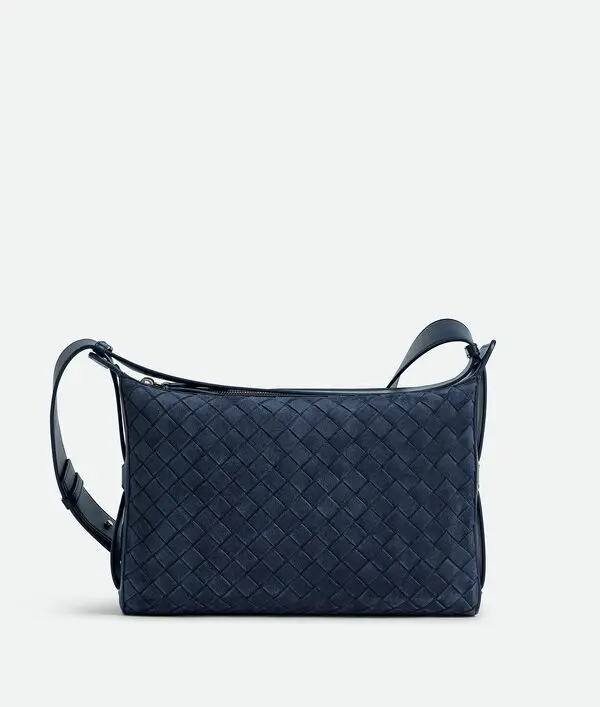 Bottega Veneta Intrecciato Tribeca Top Handle Bag - Neptune