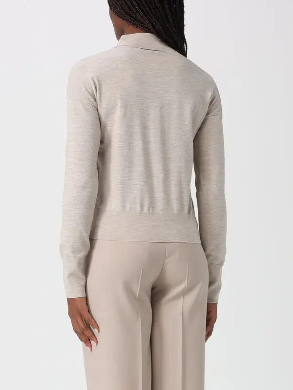 Max Mara Ribbed Knit Sweater - Beige