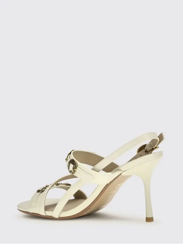 Pinko Heeled Sandal - White