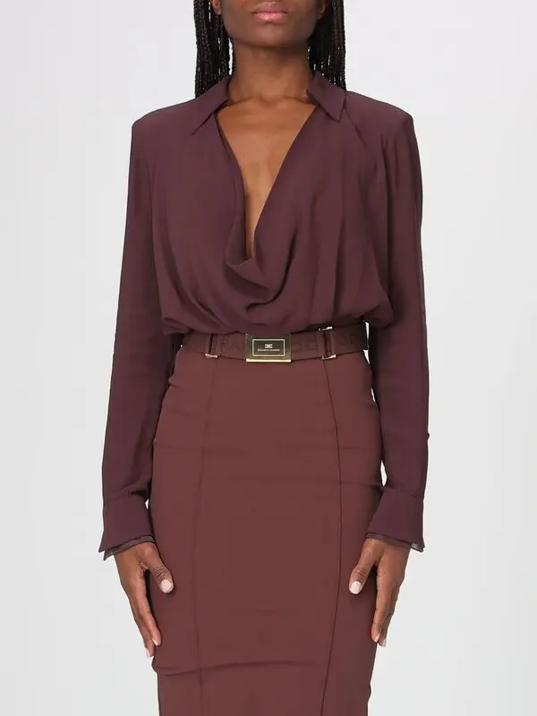 Elisabetta Franchi Top - Cocoa