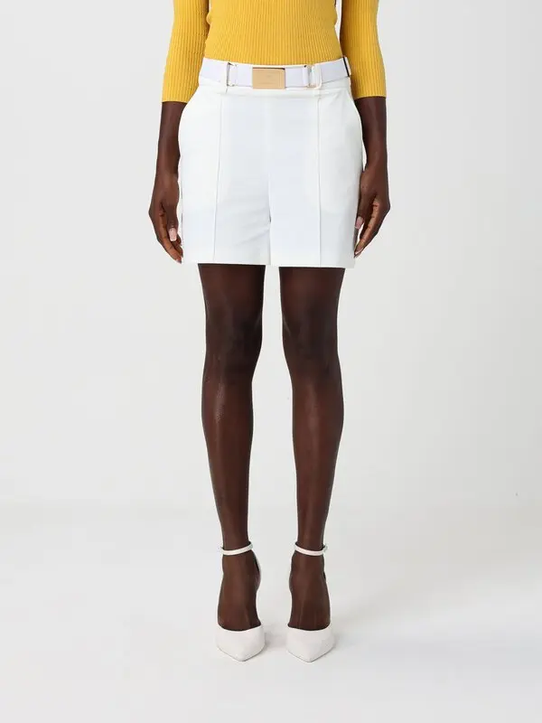 Elisabetta Franchi Tailored Shorts - White