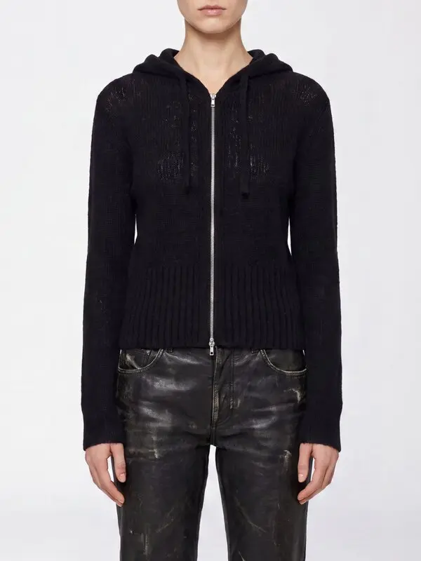 Our Legacy Full Zip Sweater - Black
