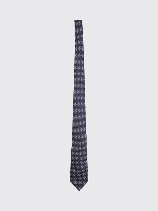 Giorgio Armani Printed Necktie - Blue